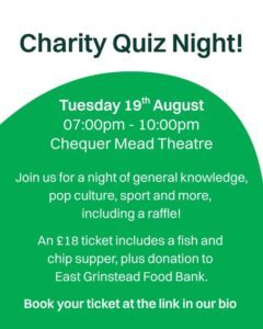 Quiz Night @ Chequer Mead | East Grinstead Foodbank